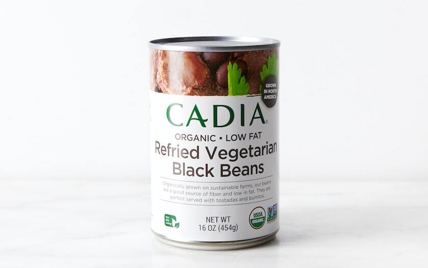 ***Cadia Organic, Low Fat Refried Vegetarian Black Bean 16oz ...